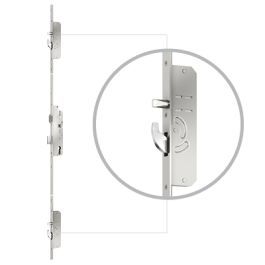 Meerpuntslot KFV BS 2600 92mm B001, vpl. vlak 24mm inox | R. Janssen en ...